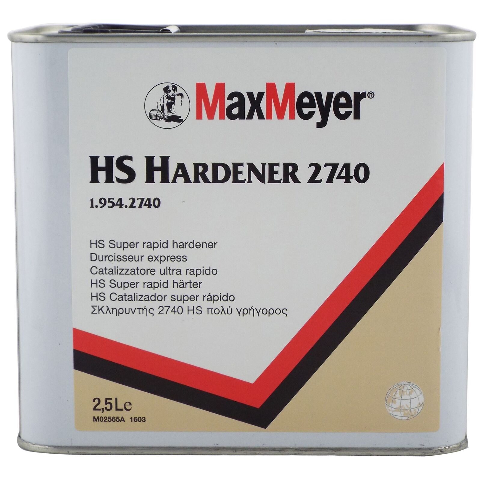 MM19542740/2.5 - Hs Hardener Extra Rapid 2.5lt – Metalflake