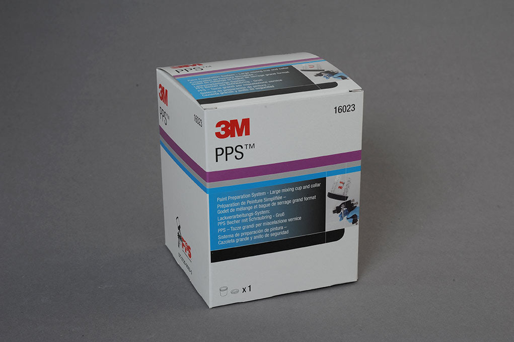 3M16023 - Lg Pps Mixing Cups And Collars – Metalflake