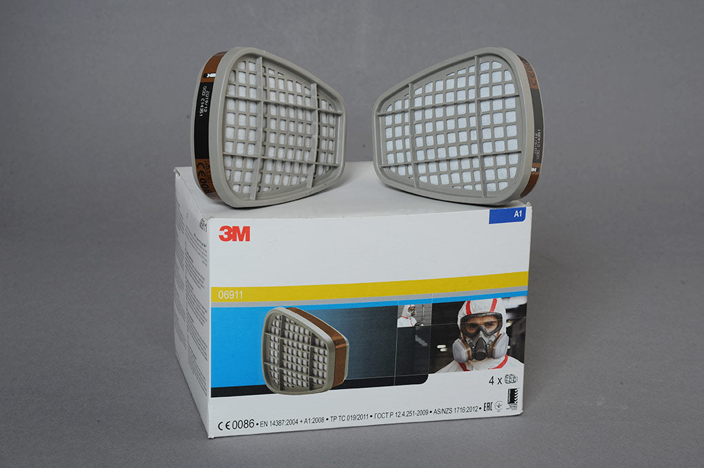 3M6911 - 3m 6911 Organic Gas and Vapour Filter A1 – Metalflake