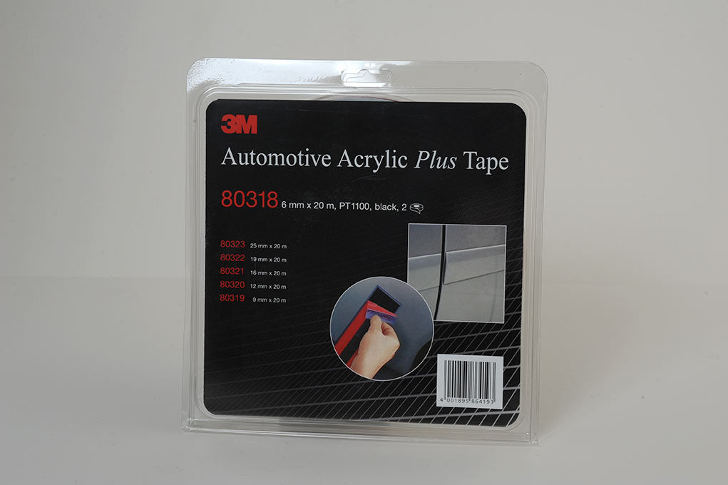 3M80318 - 3m 80110 Scotch Acrylic Foam Tape 6mm x 20m 2 Pack – Metalflake