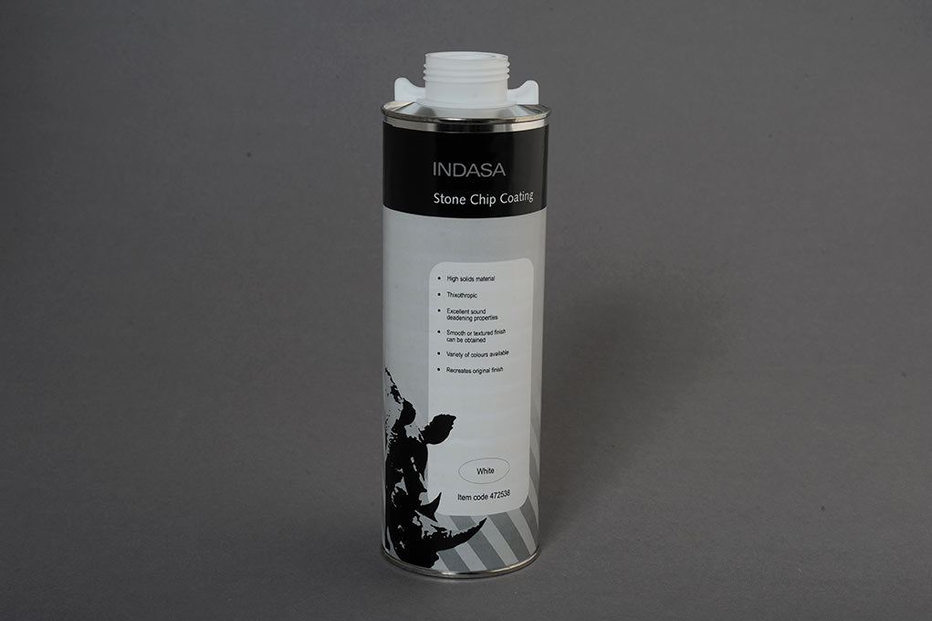 472538 - White 1 Ltr Stone Chip Coating – Metalflake