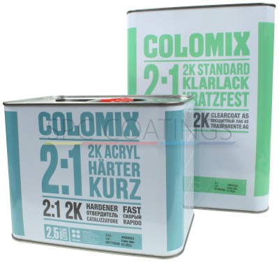 COLOURMIX - COLOURMIX - 5lt Ms Lac And 2.5lt Ms Hardener – Metalflake