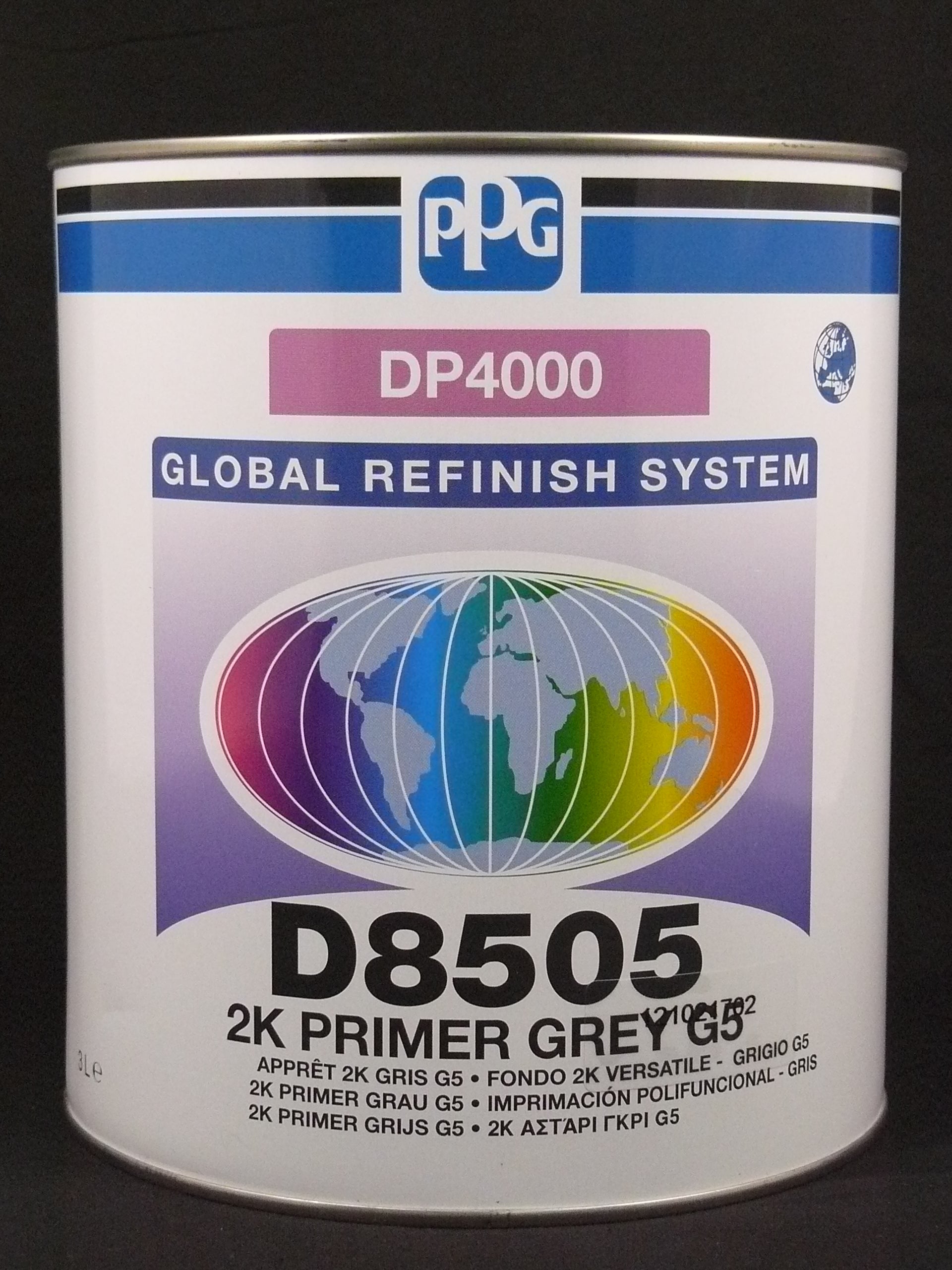 D8505 - Dp4000 2k Grey Primer 3lt – Metalflake