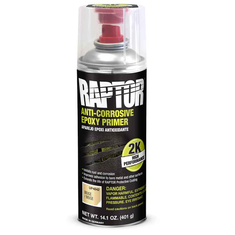 REP/AL - Raptor Epoxy Primer 2k Aerosol – Metalflake
